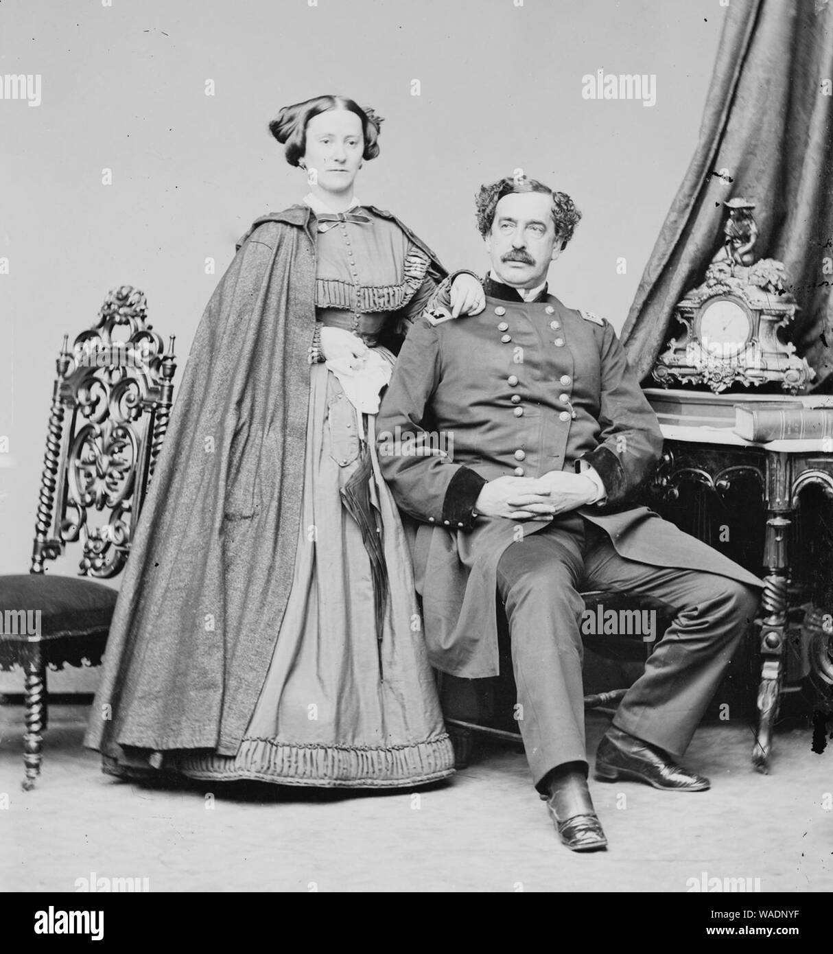 Doubleday and wife (1 Stock Photo - Alamy