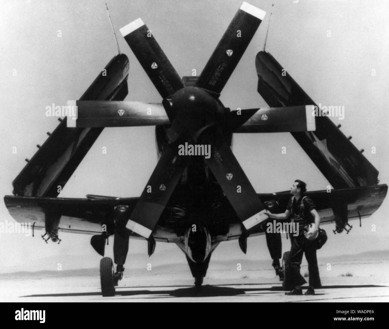 Douglas A2D Skyshark front view Stock Photo - Alamy