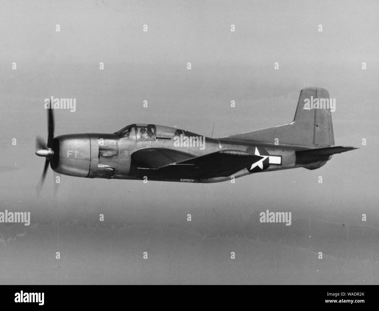 Douglas BTD-1 Destroyer in flight in July 1944 Stock Photo - Alamy