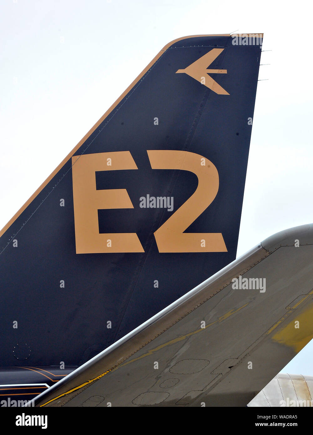 The Embraer's E195-E2 Profit Hunter aircraft is landed at the Xiamen ...