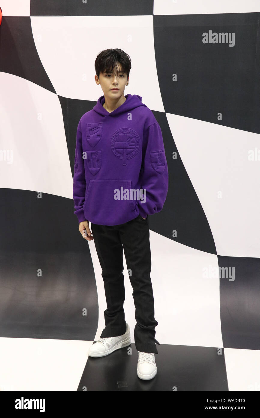 Chinese actor and singer Hou Minghao, also known as Neo Hou, attends ...