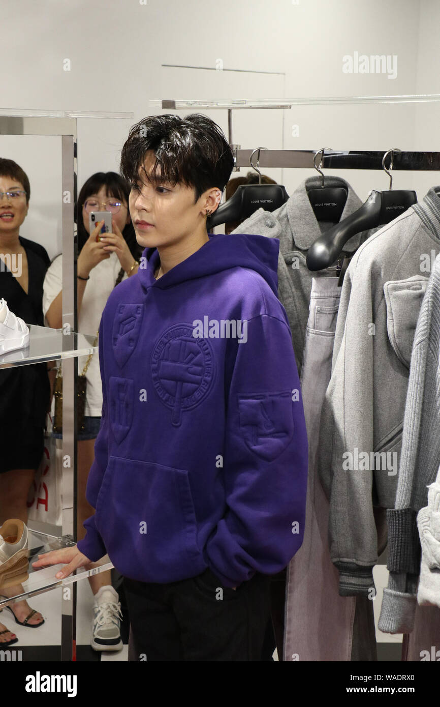 Chinese actor and singer Hou Minghao, also known as Neo Hou, attends ...