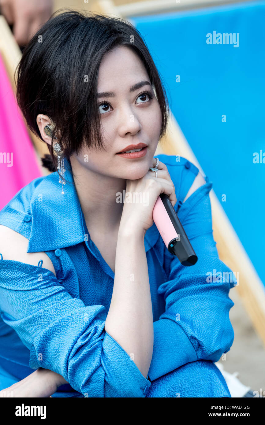 Chinese singer-songwriter Jane Zhang, known as Zhang Liangying as well ...