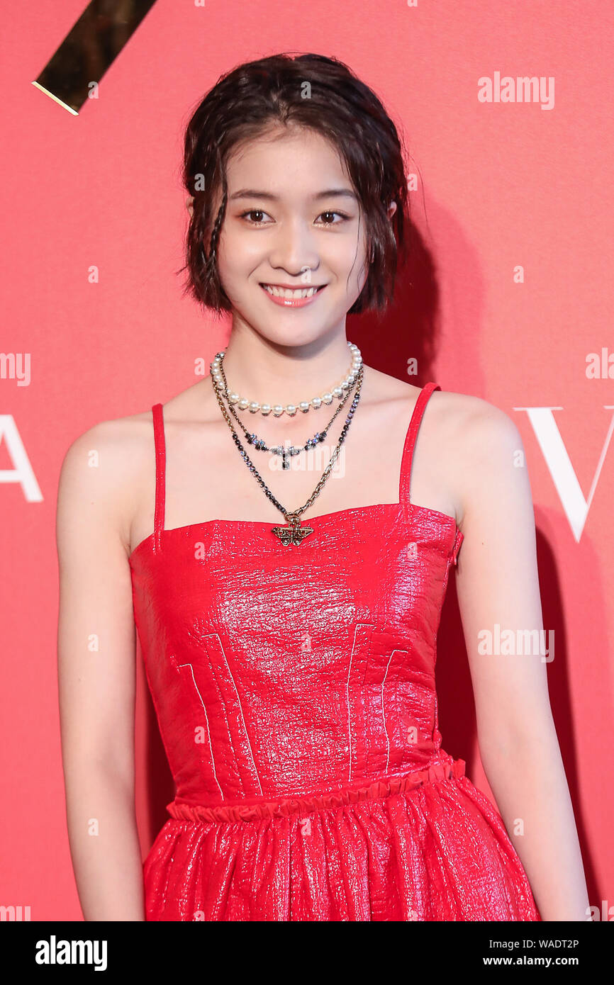 Chinese Actress Zhang Xueying Also Known As Sophie Zhang Poses During