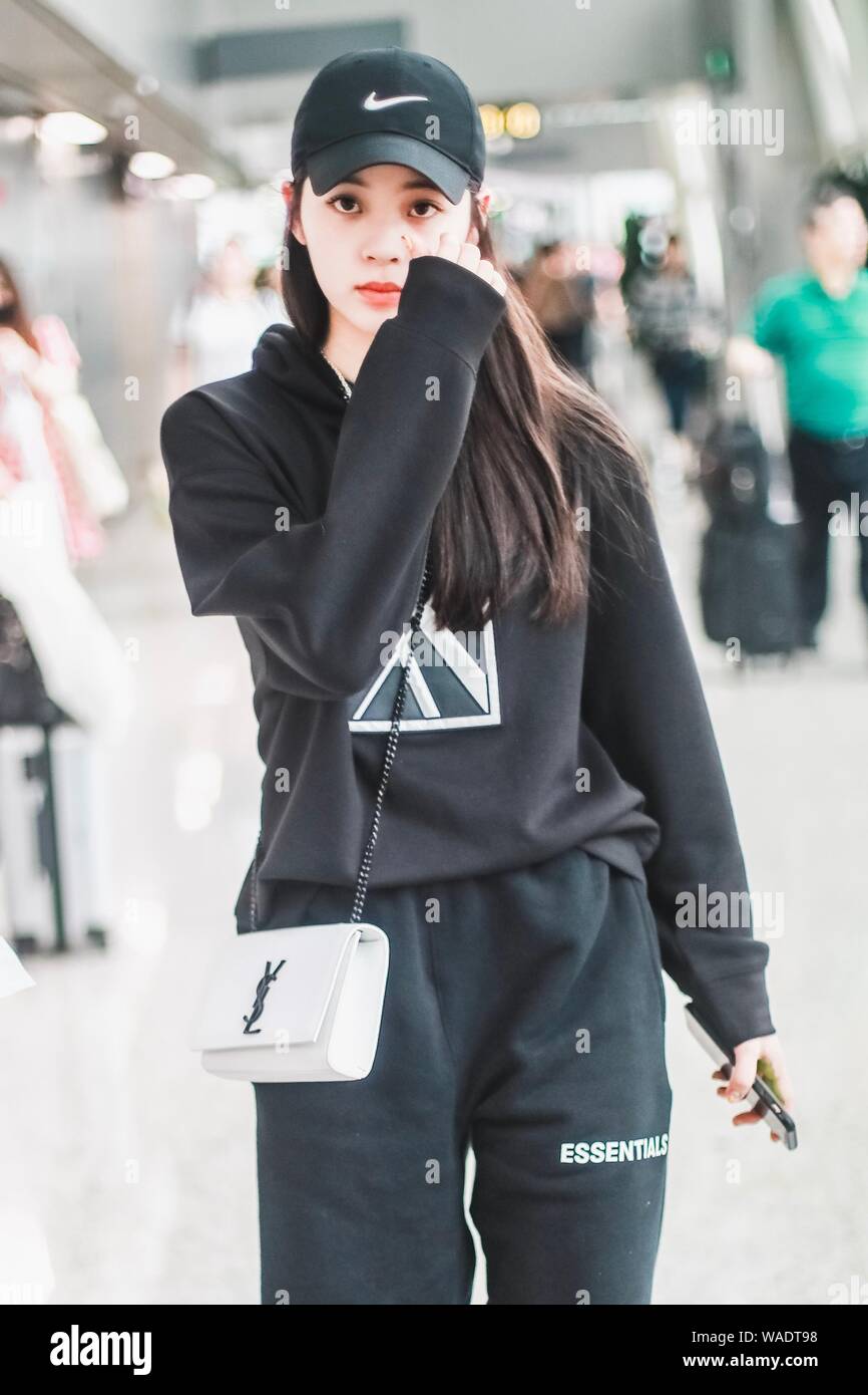 Taiwanese musician and actress Nana Ou-Yang or Ouyang Nana arrives at ...