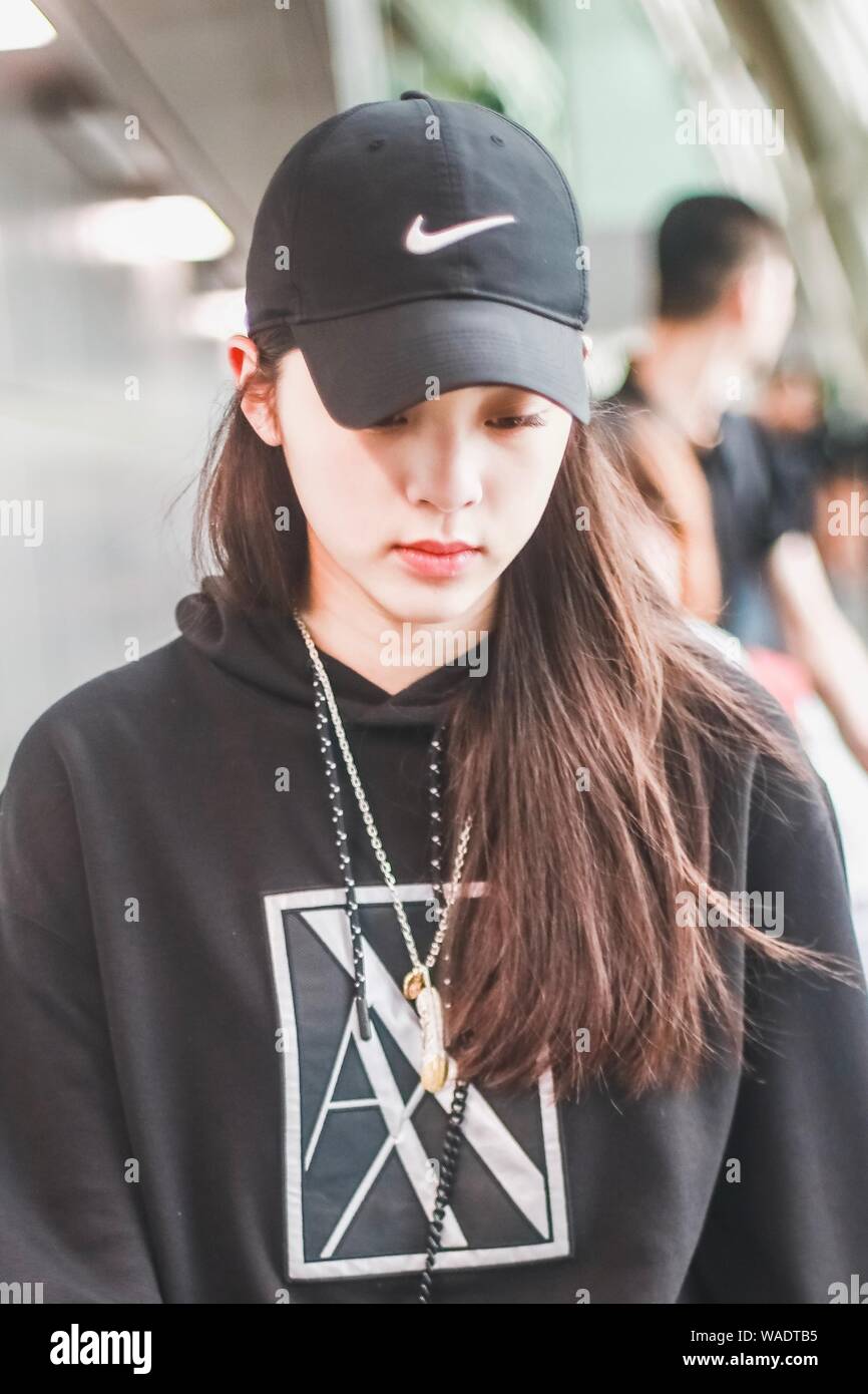 Taiwanese musician and actress Nana Ou-Yang or Ouyang Nana arrives at ...