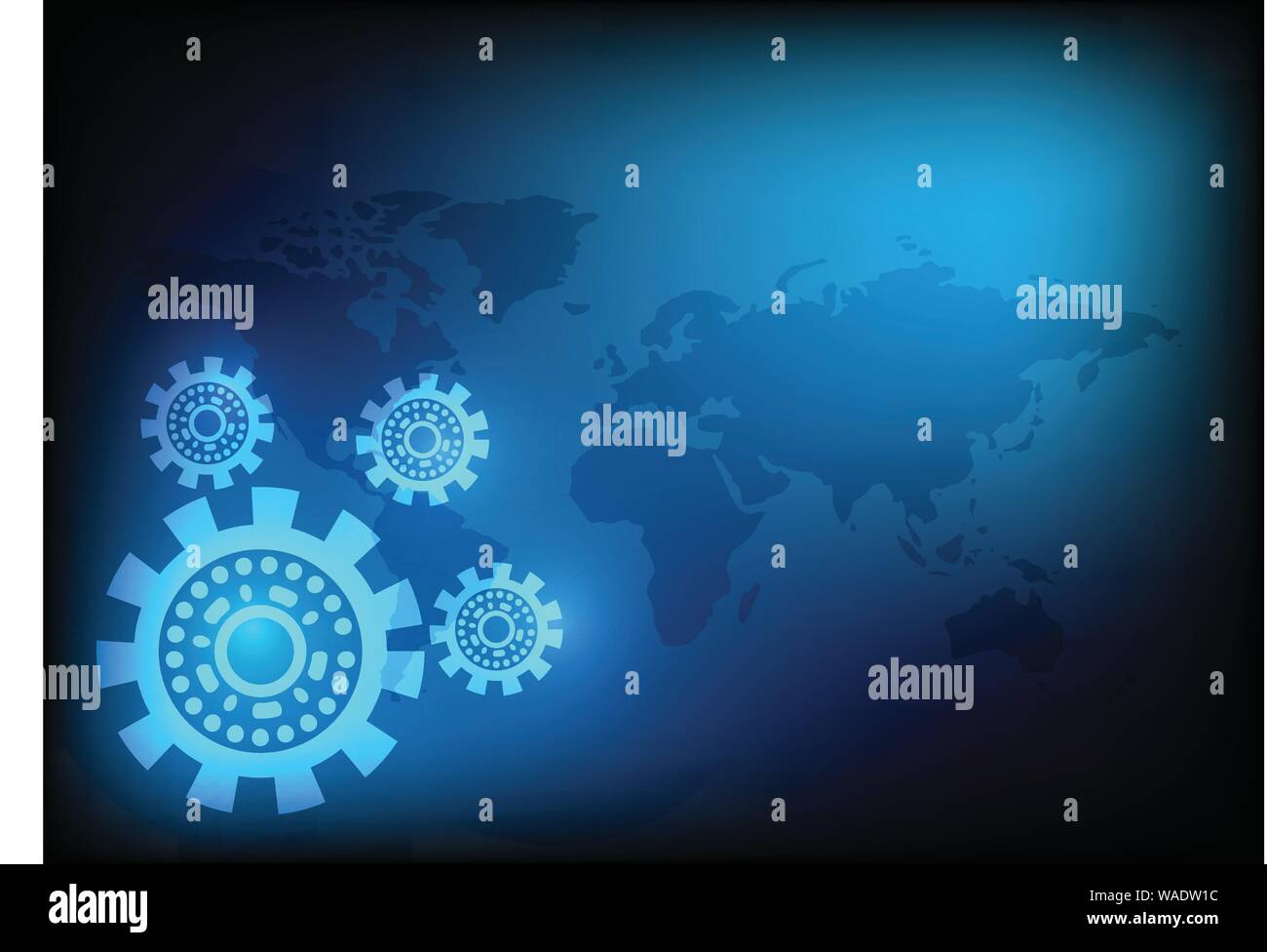 Cog wheel background Stock Vector Image & Art - Alamy