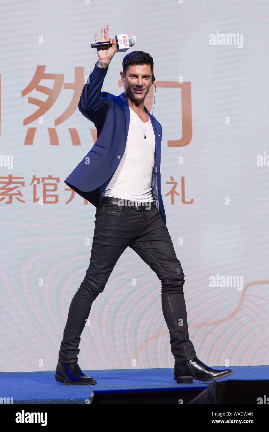 Croatian pianist Maksim Mrvica performs during the By-Health Nutrition ...