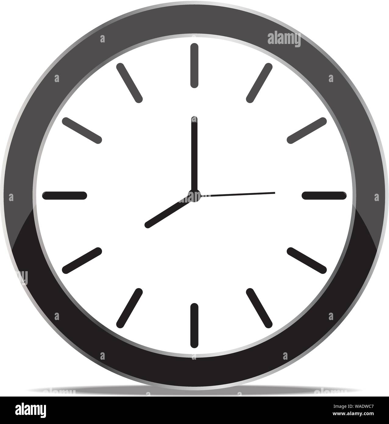 mechanical clock vector Stock Vector Image & Art - Alamy
