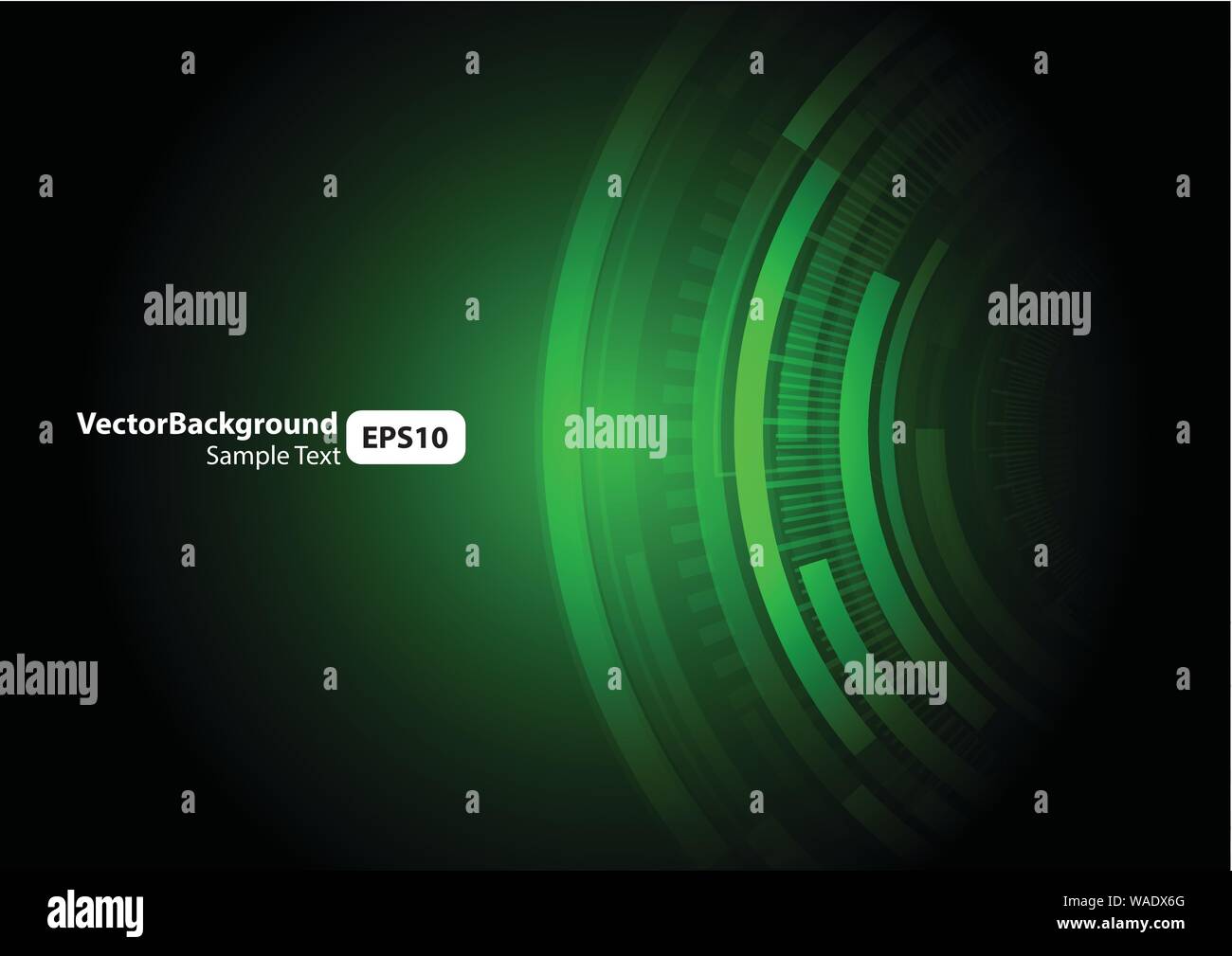 Abstract technology circles vector background Stock Vector Image & Art ...