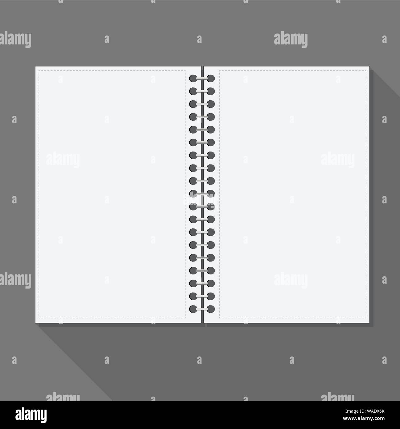 Open blank worksheet notebook hi-res stock photography and images - Alamy