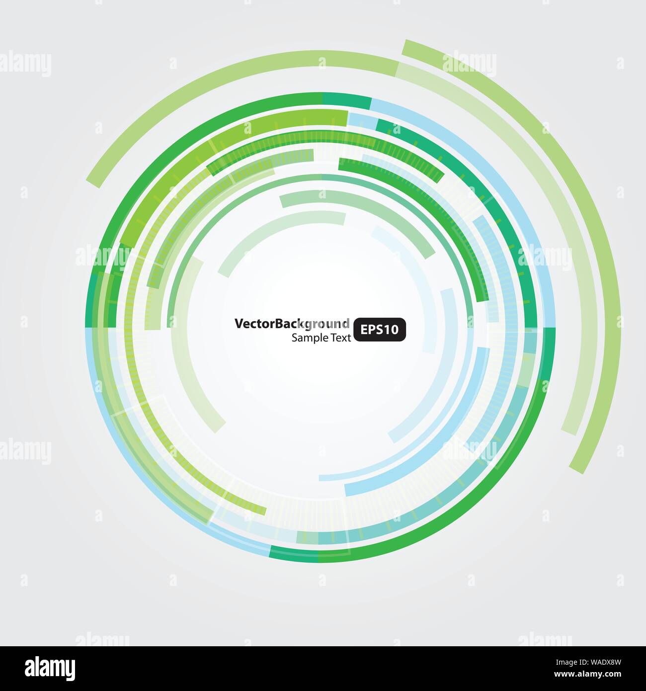 Abstract technology circles vector background Stock Vector Image & Art - Alamy