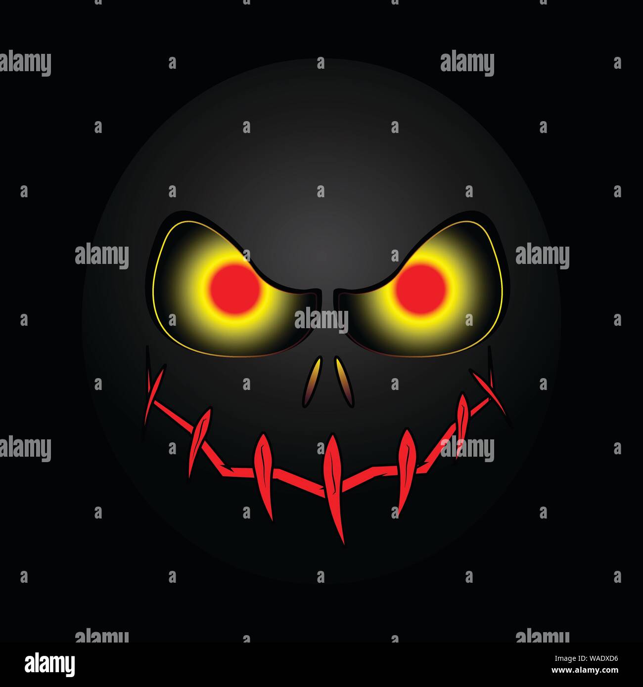 Halloween Mask Background Stock Vector Image & Art - Alamy