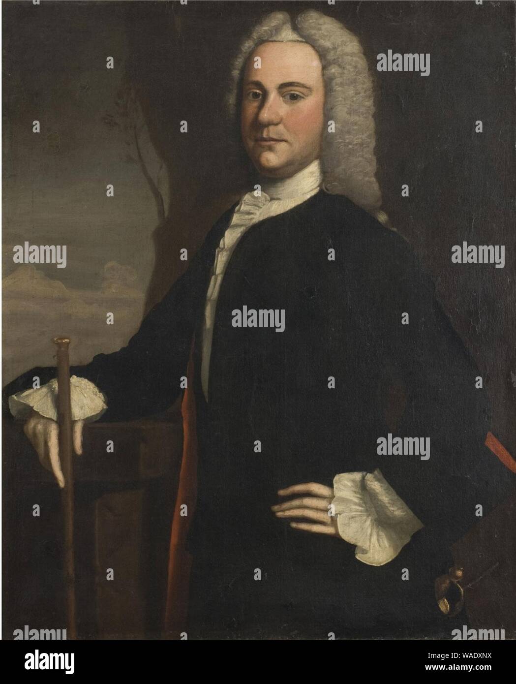 Dr Phineas Bond by Robert Feke Stock Photo - Alamy