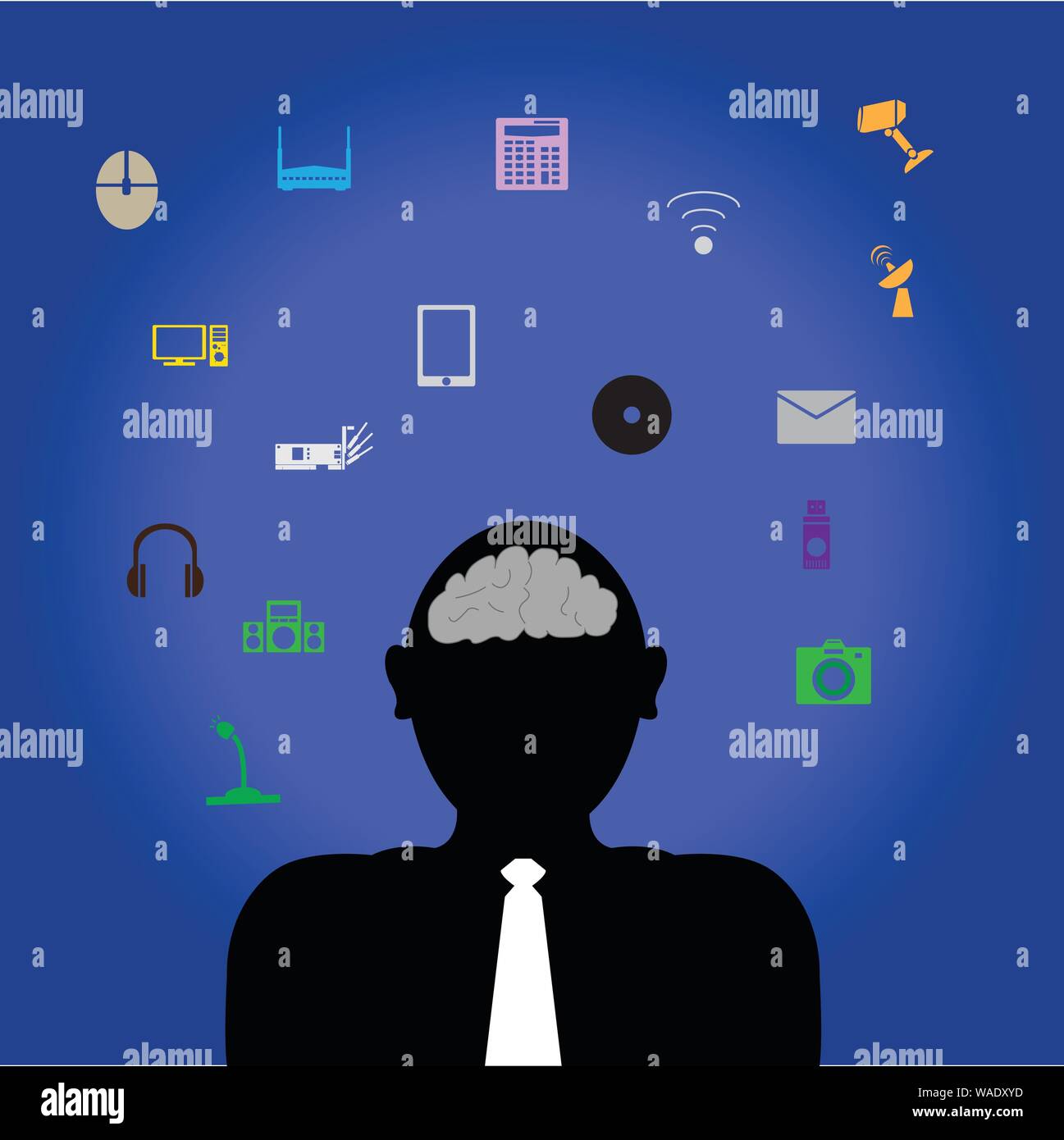 Busy create Stock Vector Images - Alamy