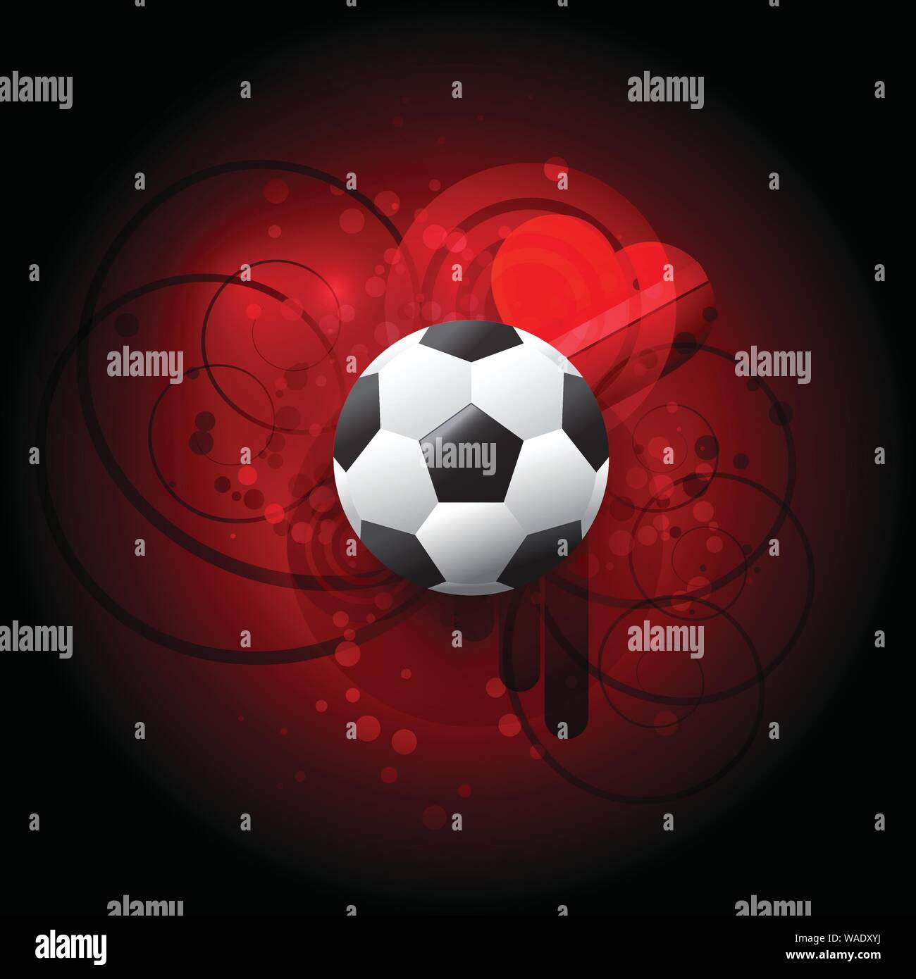 Soccer red vector background Stock Vector Image & Art - Alamy