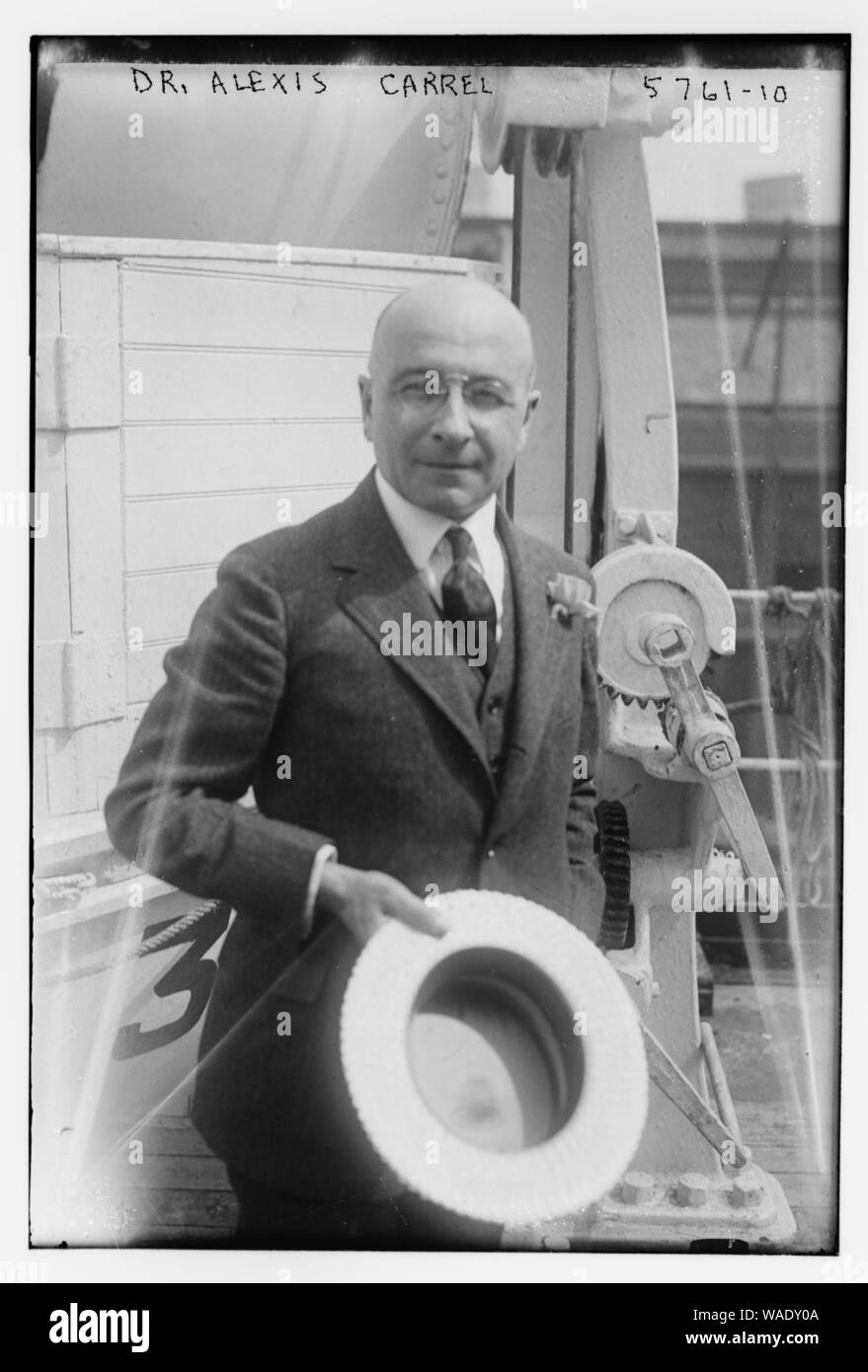 Dr alexis carrel hi-res stock photography and images - Alamy