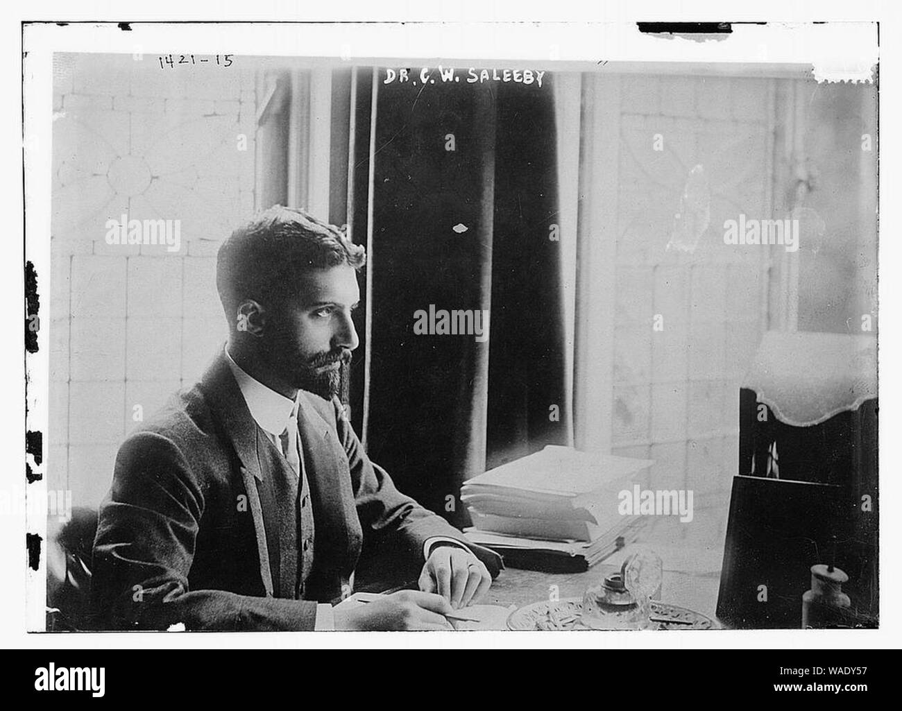 Dr saleeby hi-res stock photography and images - Alamy
