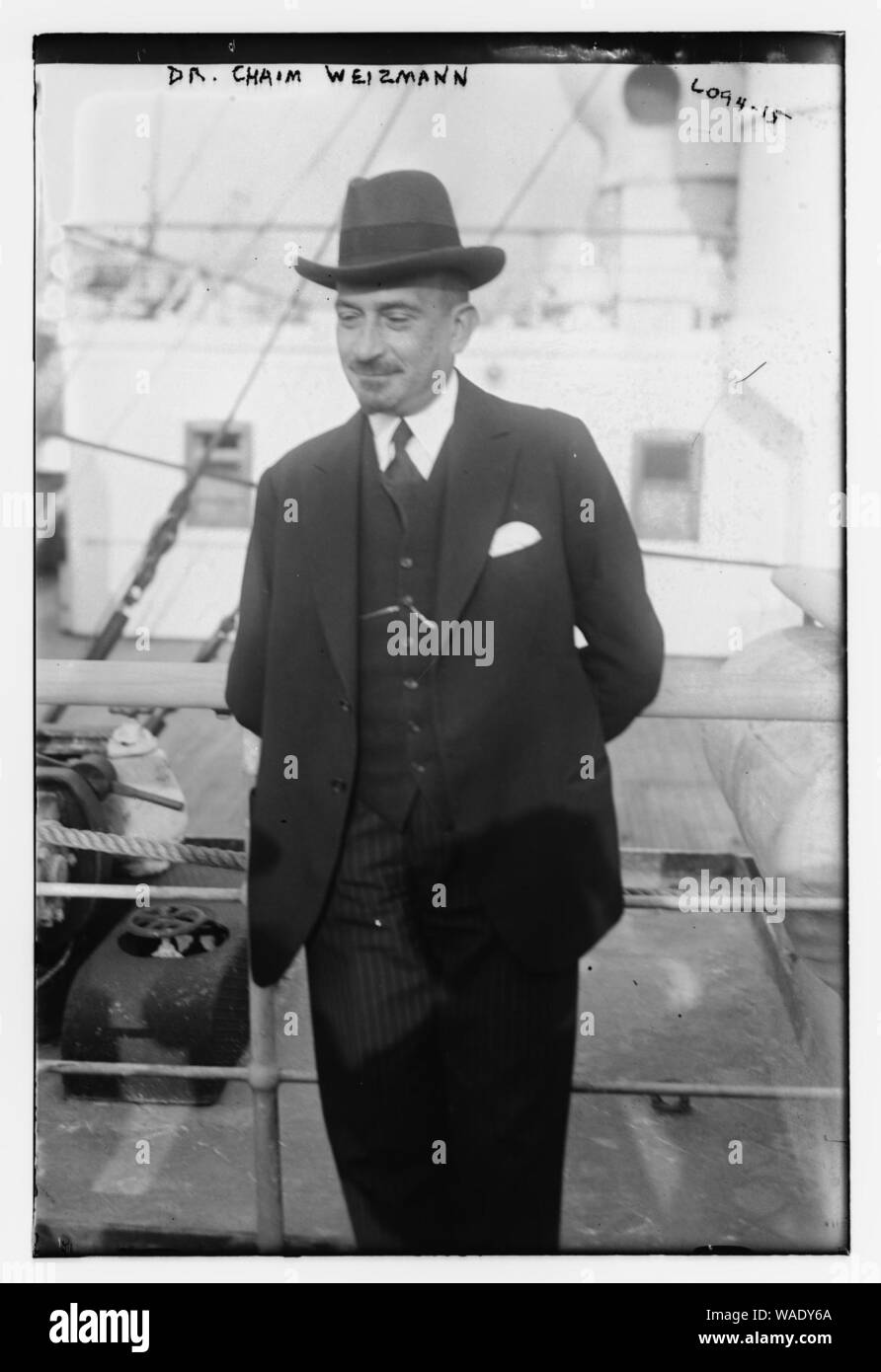 Dr chaim weizmann hi-res stock photography and images - Alamy