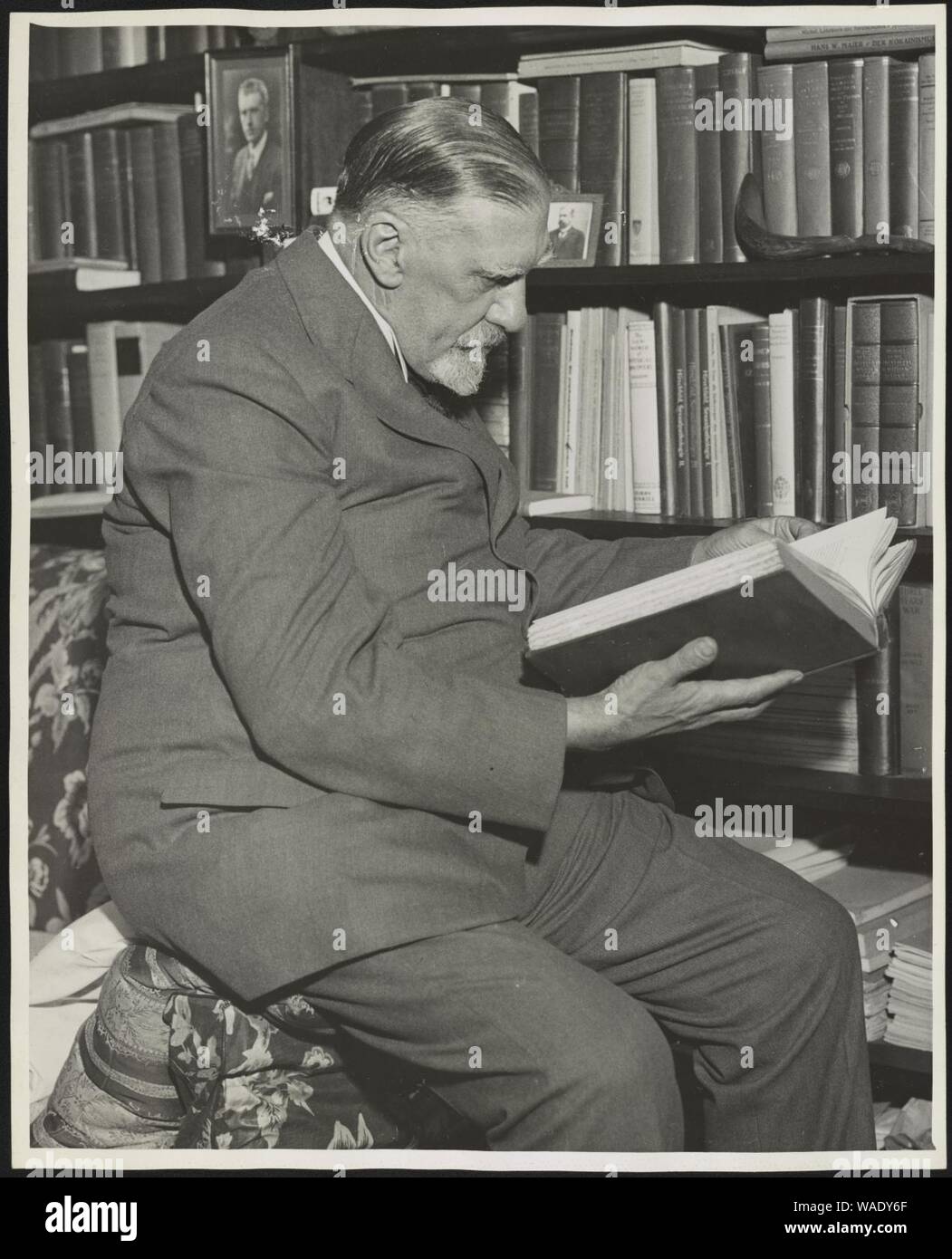 Dr. Charles Norris, New York City's first chief medical examiner, in ...