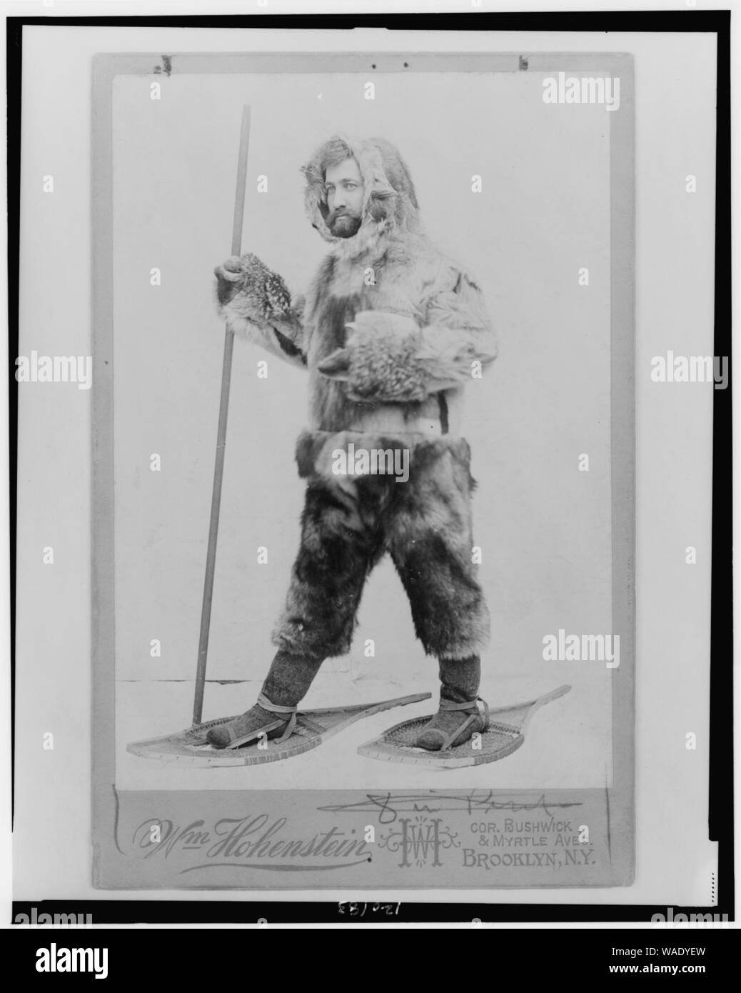 Dr. Frederick Cook, full-length portrait, standing, facing left ...