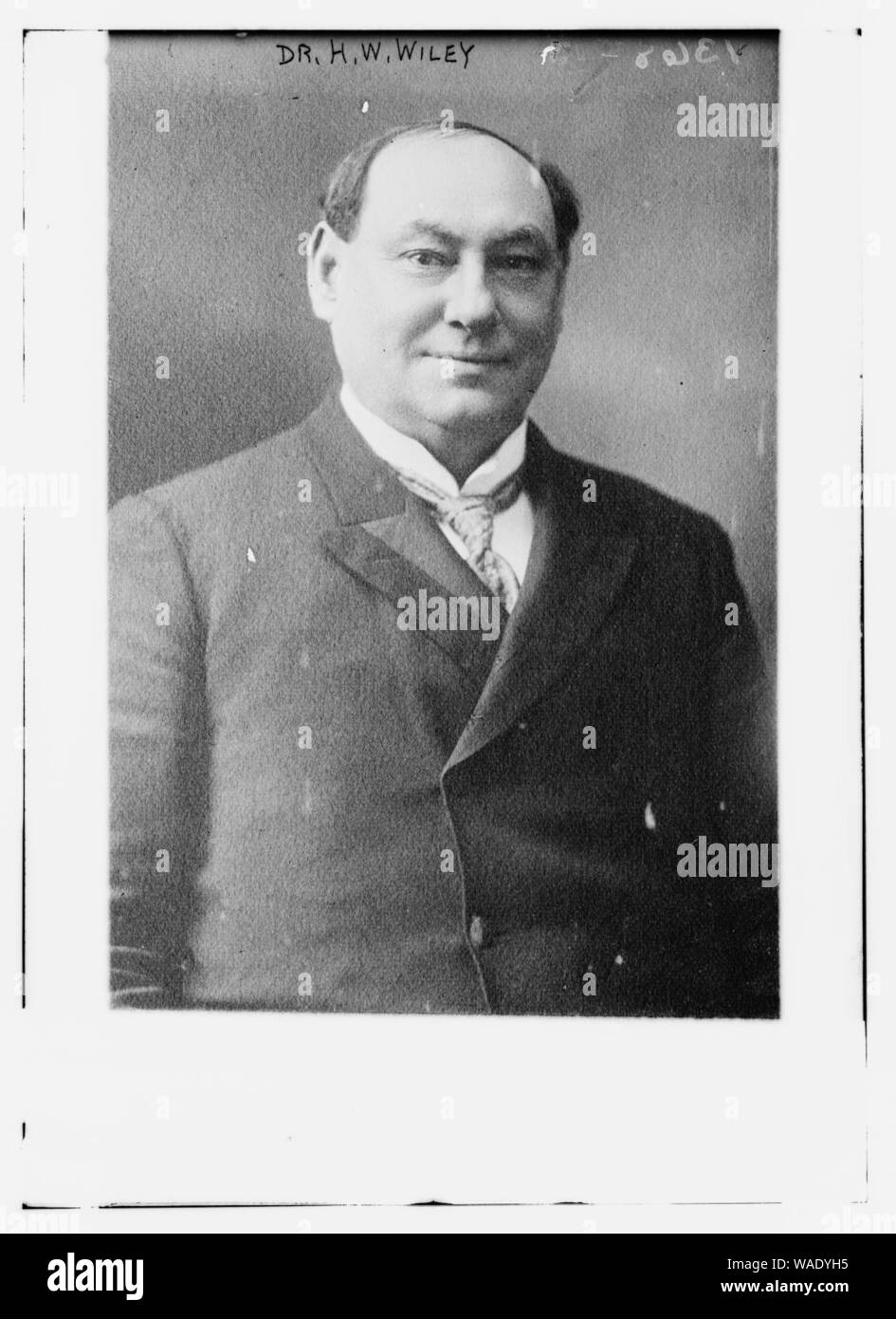 Dr. H.W. Wiley Stock Photo - Alamy