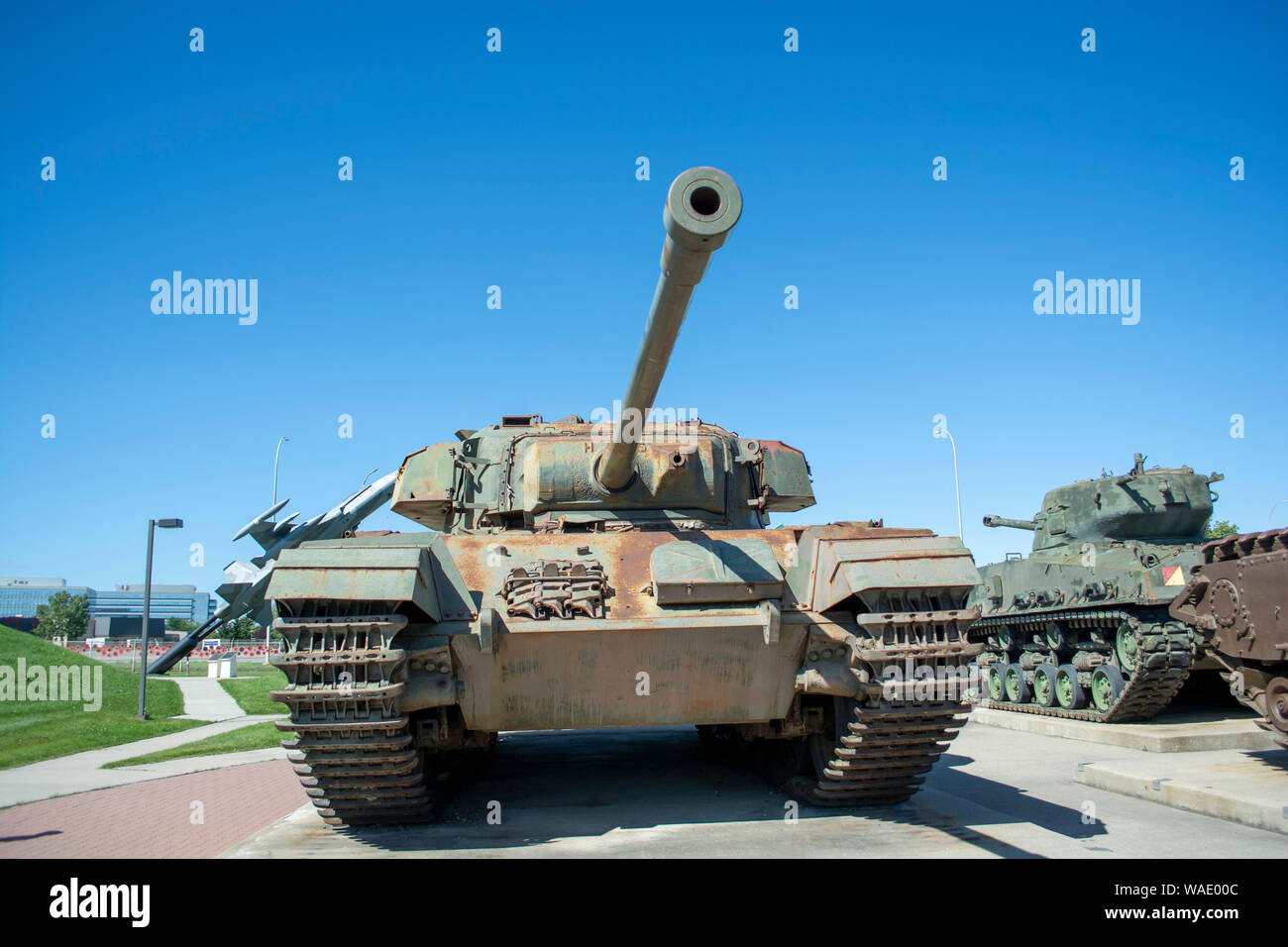 Early heavy armoured world war tank. Used in combat by the military ...