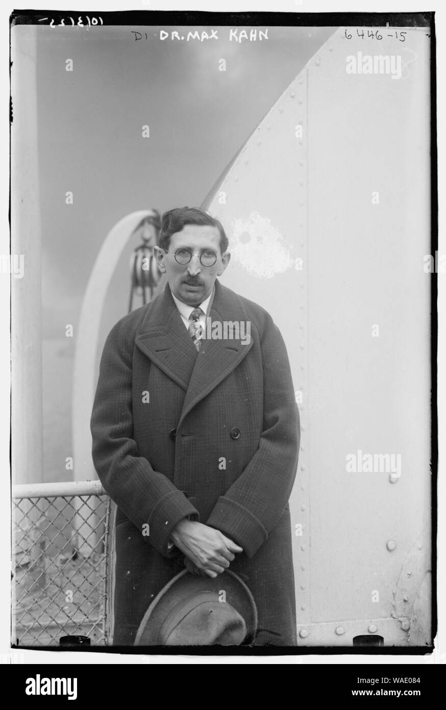 Dr. Max Kahn Stock Photo - Alamy