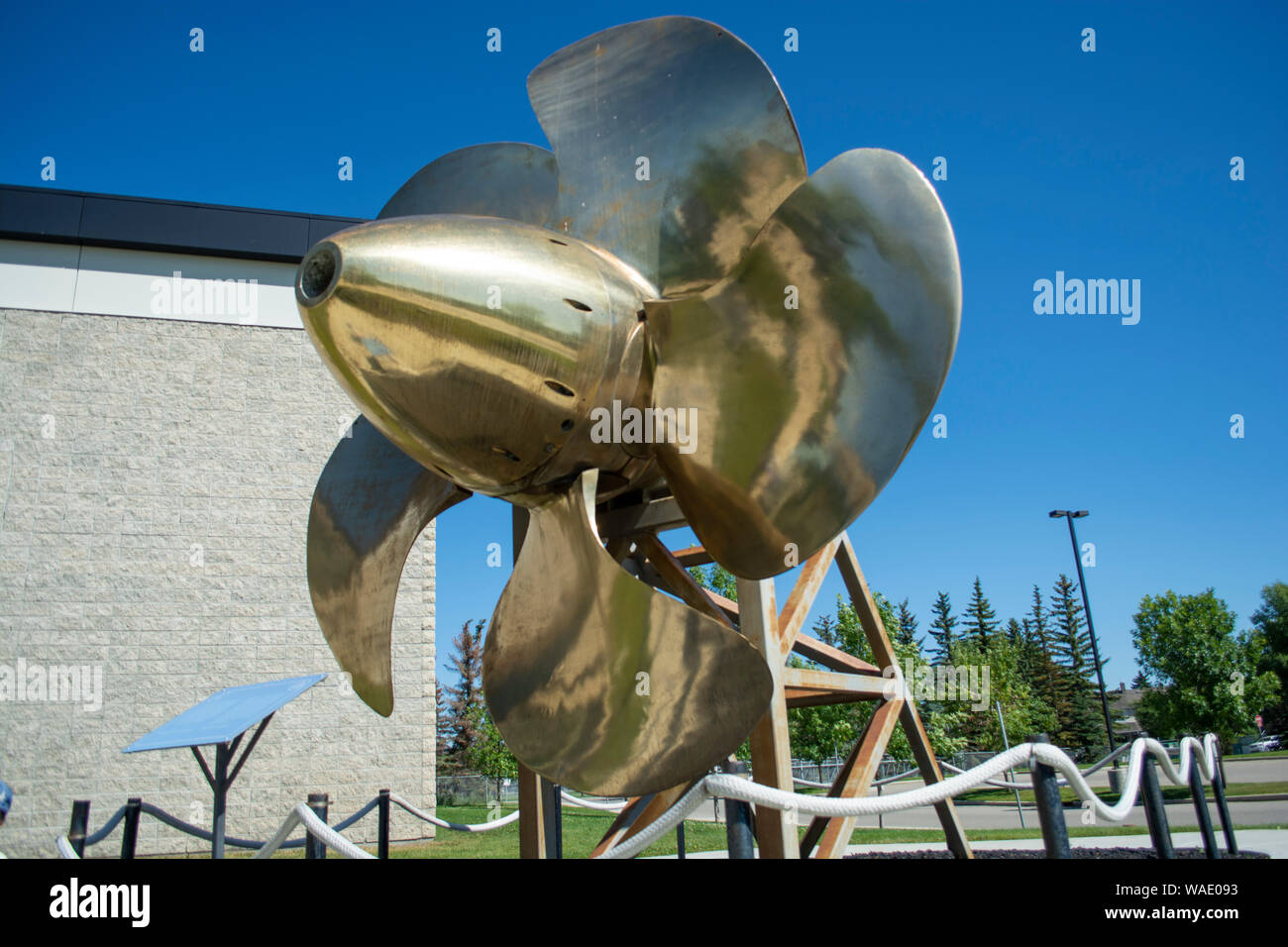Brass propeller hi-res stock photography and images - Alamy