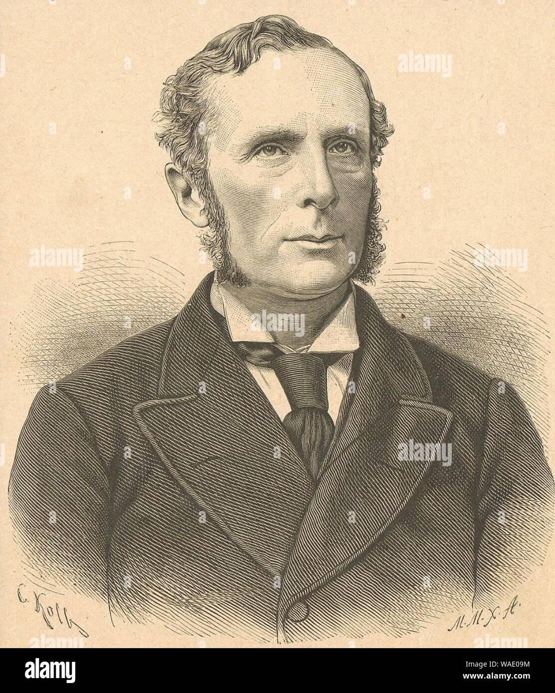 Dr. Morell Mackenzie, 1888 Stock Photo - Alamy