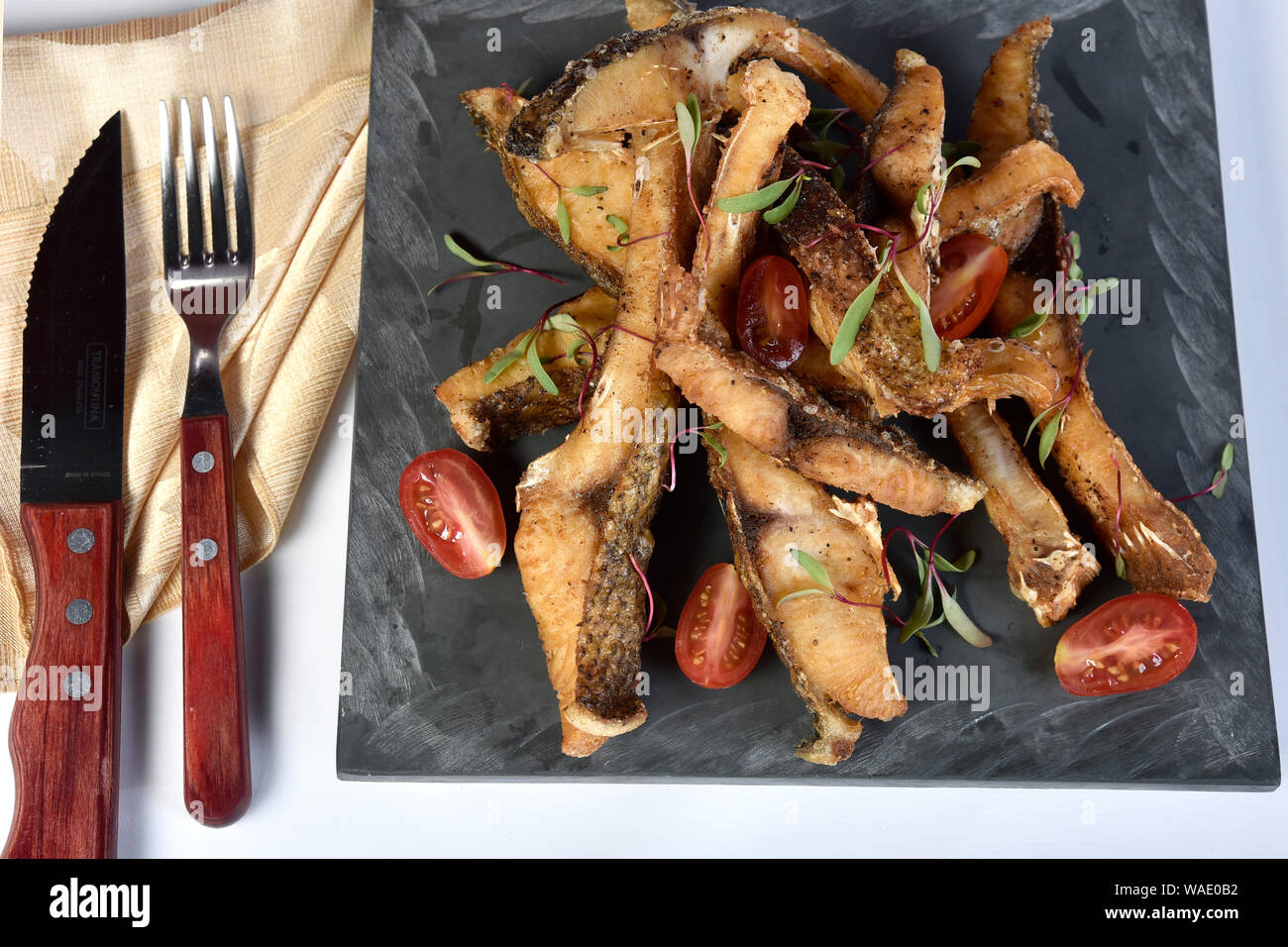 Fish strips hi-res stock photography and images - Alamy