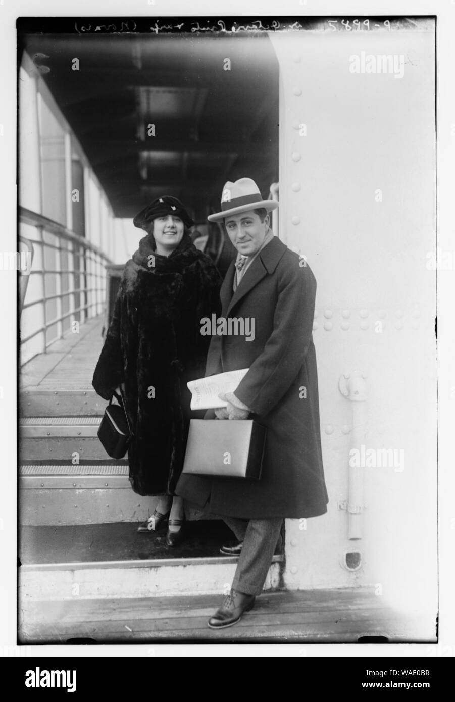 Dr. Octavio Pinto and Wife (Novaes Stock Photo - Alamy