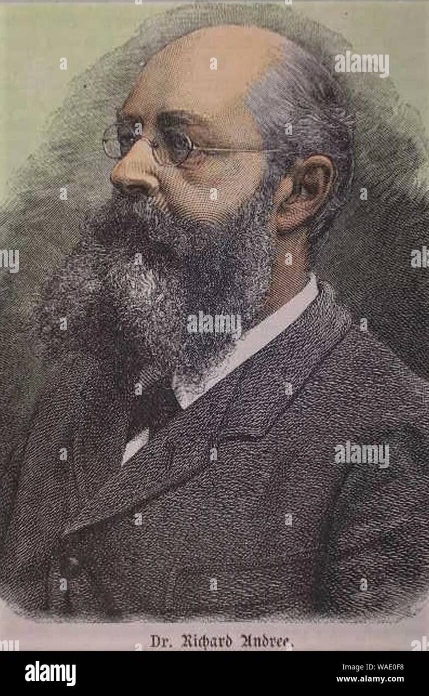 Dr. Richard Andree Stock Photo - Alamy