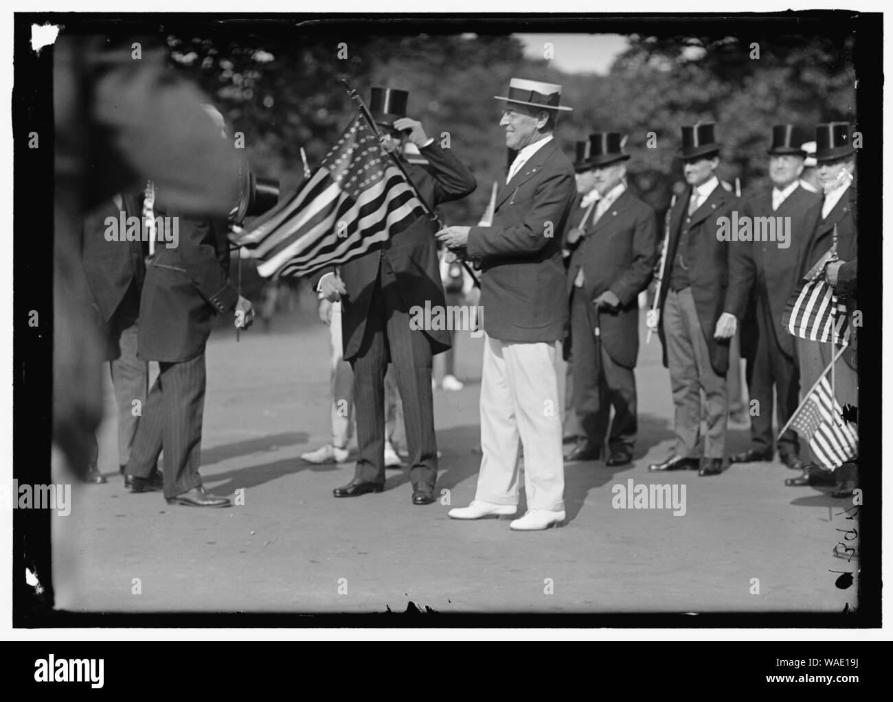 DRAFT PARADE. WILSON Stock Photo - Alamy