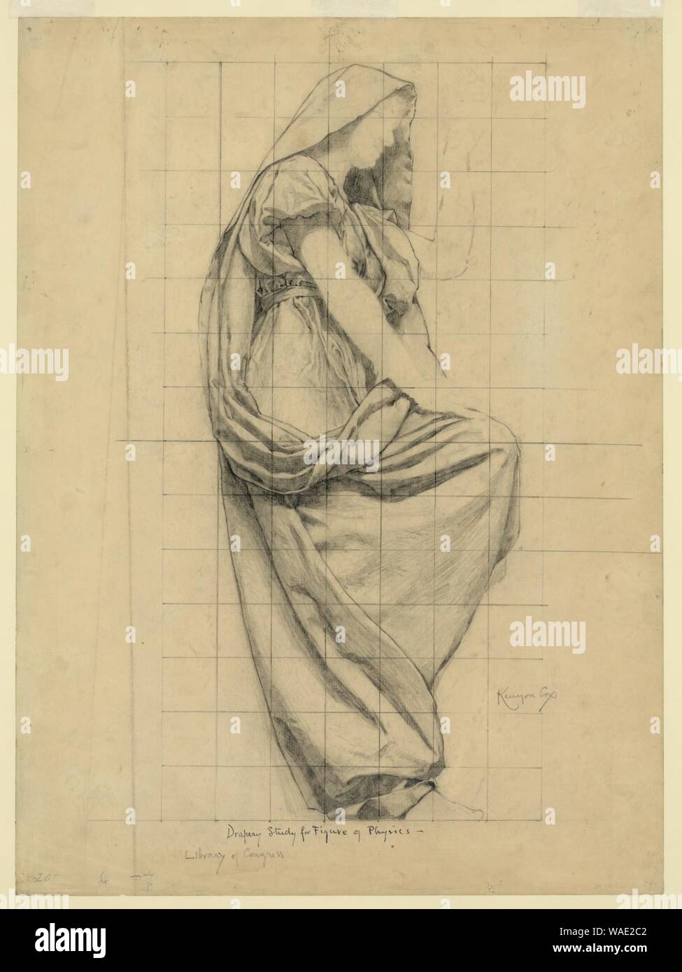 Drapery study hi-res stock photography and images - Alamy