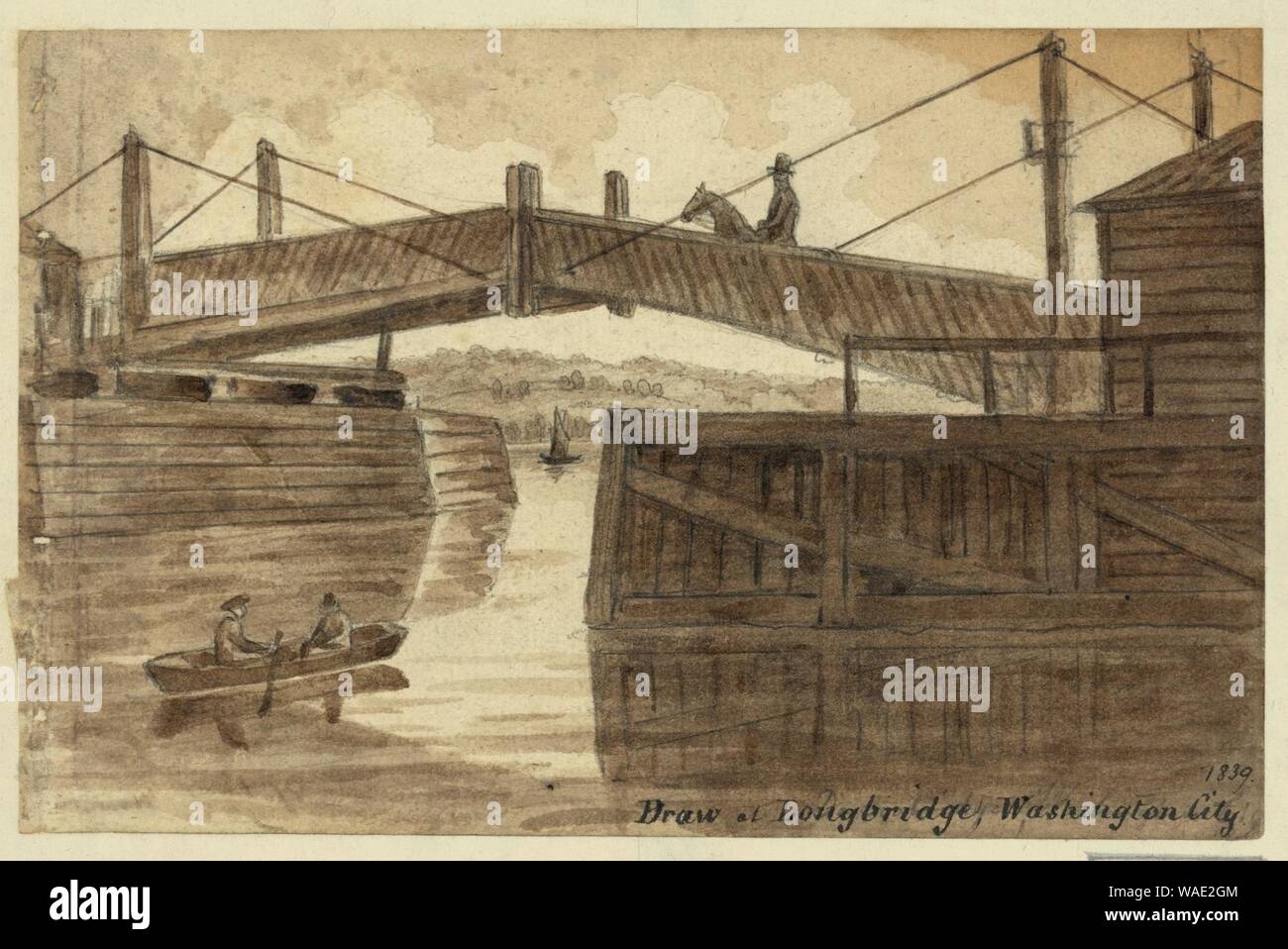 Draw at Longbridge, Washington City Stock Photo - Alamy