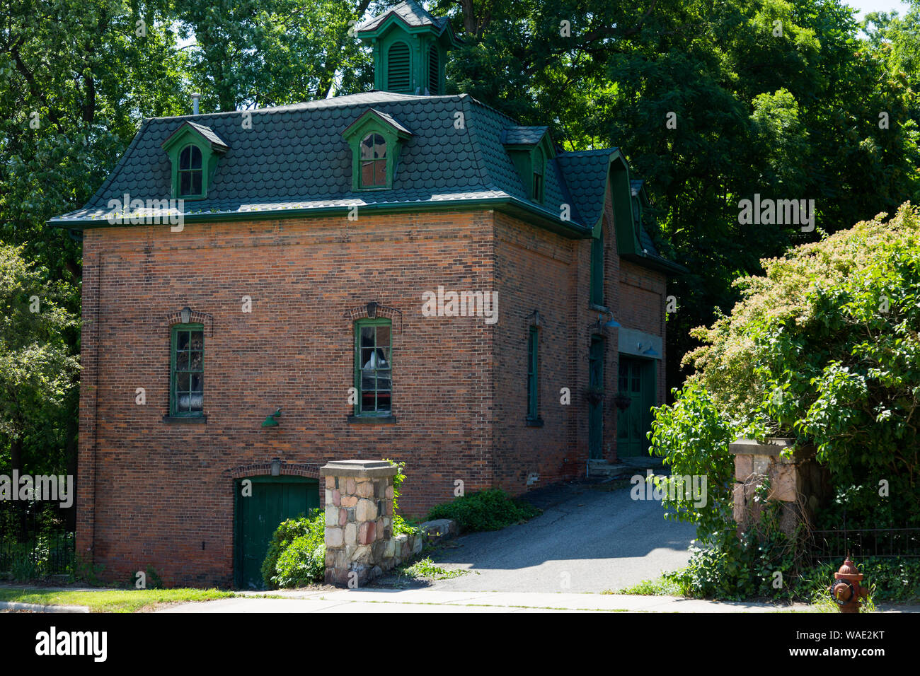 A beautiful historic building in Mrs. Stock's Park in Hillsdale ...