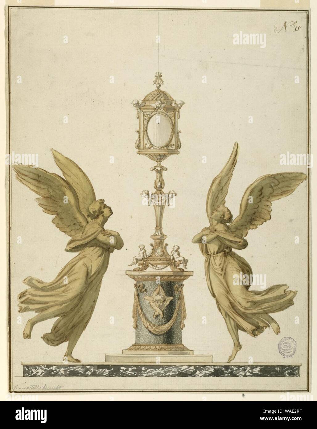 Drawing (France and Italy Stock Photo - Alamy