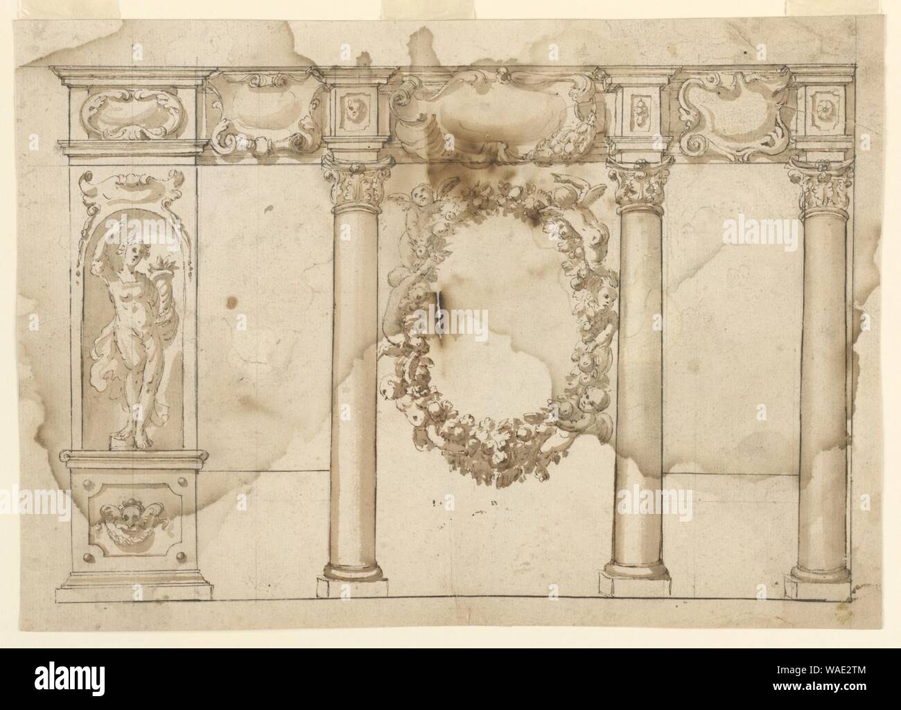 Drawing (France and Italy), ca. 1650 Stock Photo - Alamy