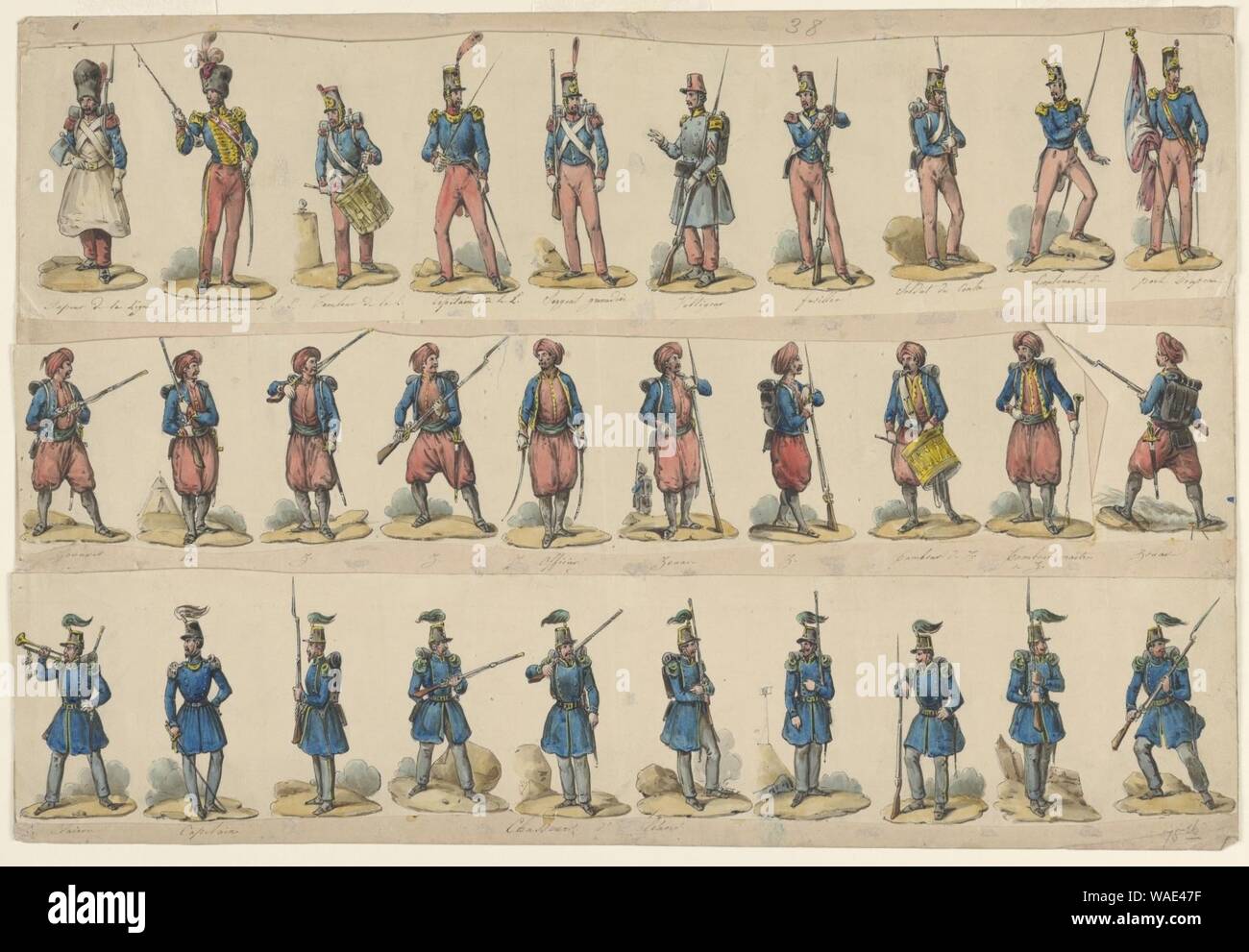 Drawing (France), 1828–30 Stock Photo - Alamy