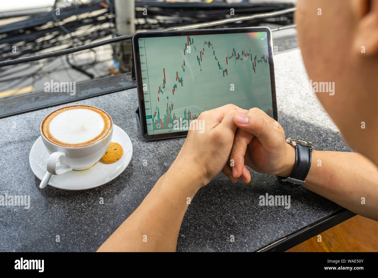 Stock market watching digital hi-res stock photography and images - Alamy