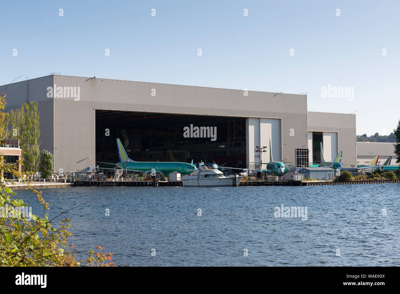 Boeing 737 max renton hi-res stock photography and images - Alamy