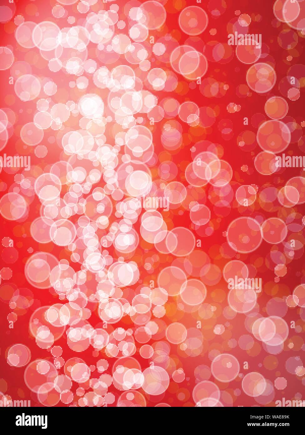 Abstract background with bokeh effect. Vector illustration Stock Vector ...