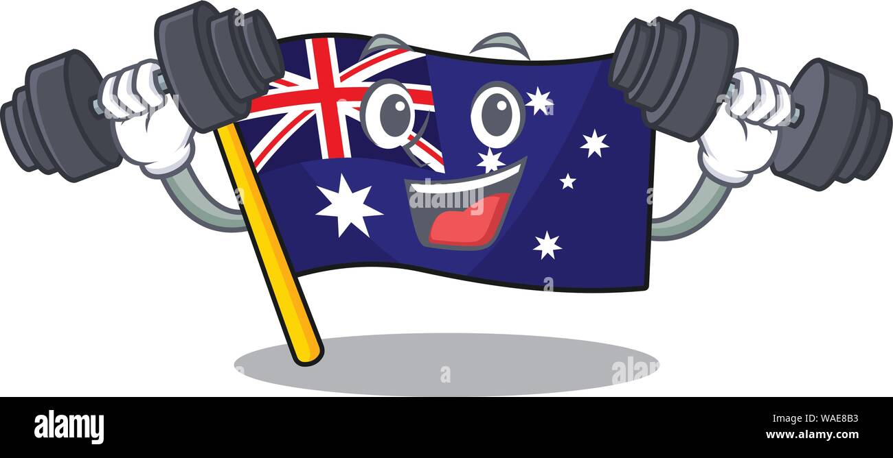 Australian athlete flag Stock Vector Images - Alamy