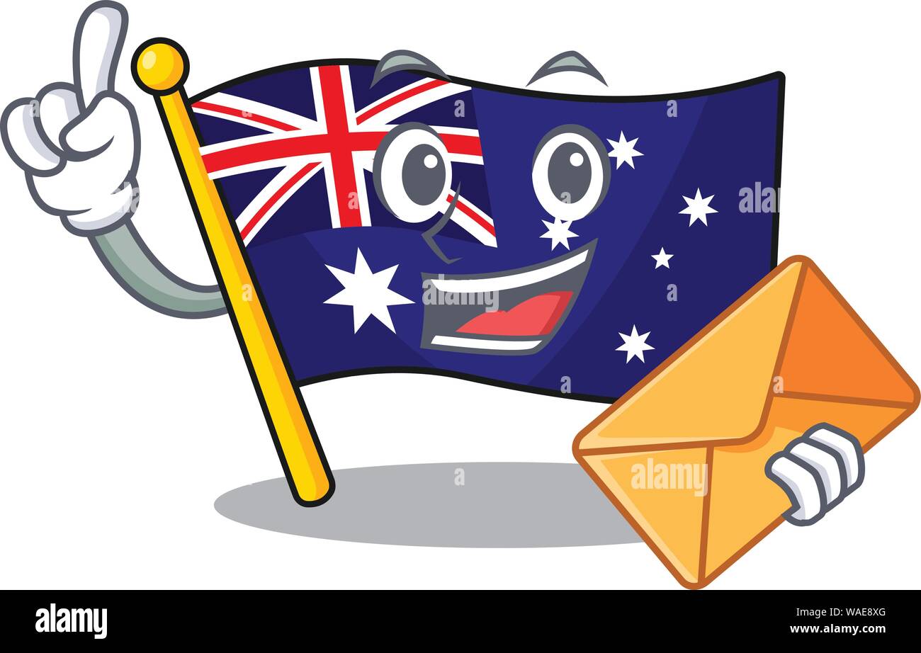 Australian postman Stock Vector Images - Alamy