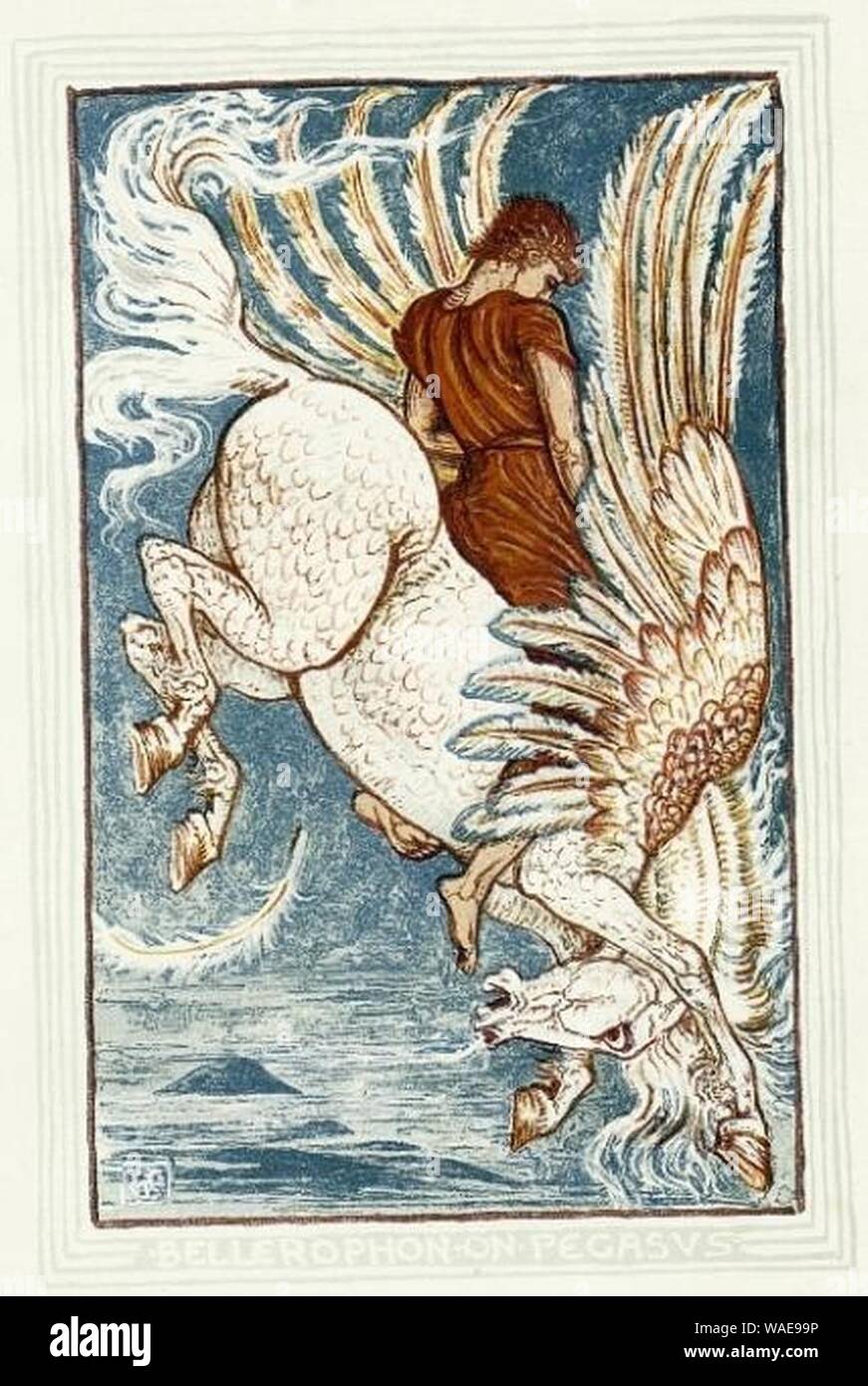 Bellerophon and pegasus hi-res stock photography and images - Alamy