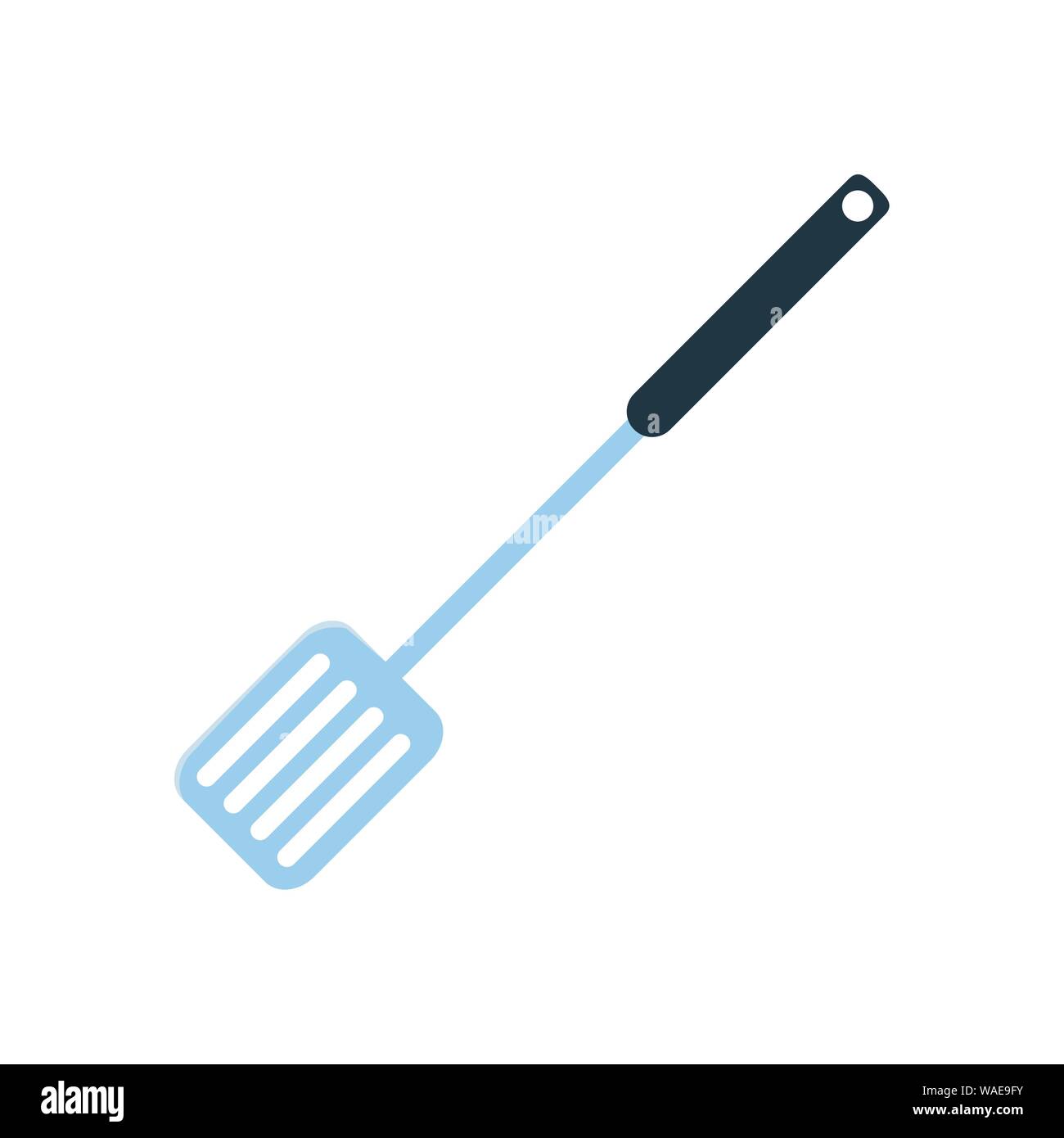 slice cooking icon on white background vector illustration Stock Vector ...