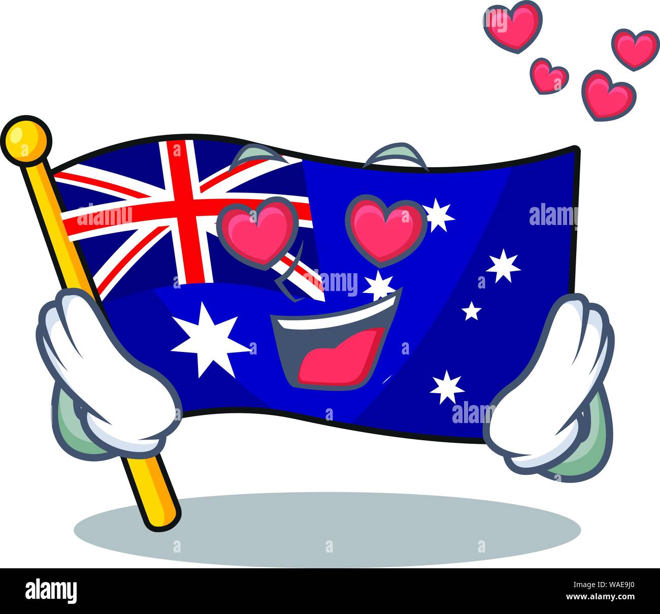 Australian nationalism Stock Vector Images - Alamy