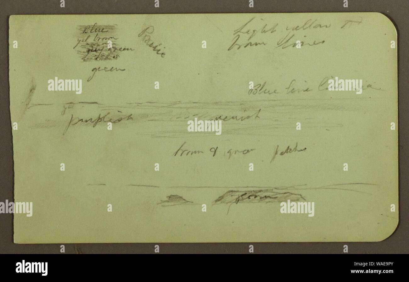 Drawing, ‘Prairie‘ Landscape, 1883 Stock Photo - Alamy