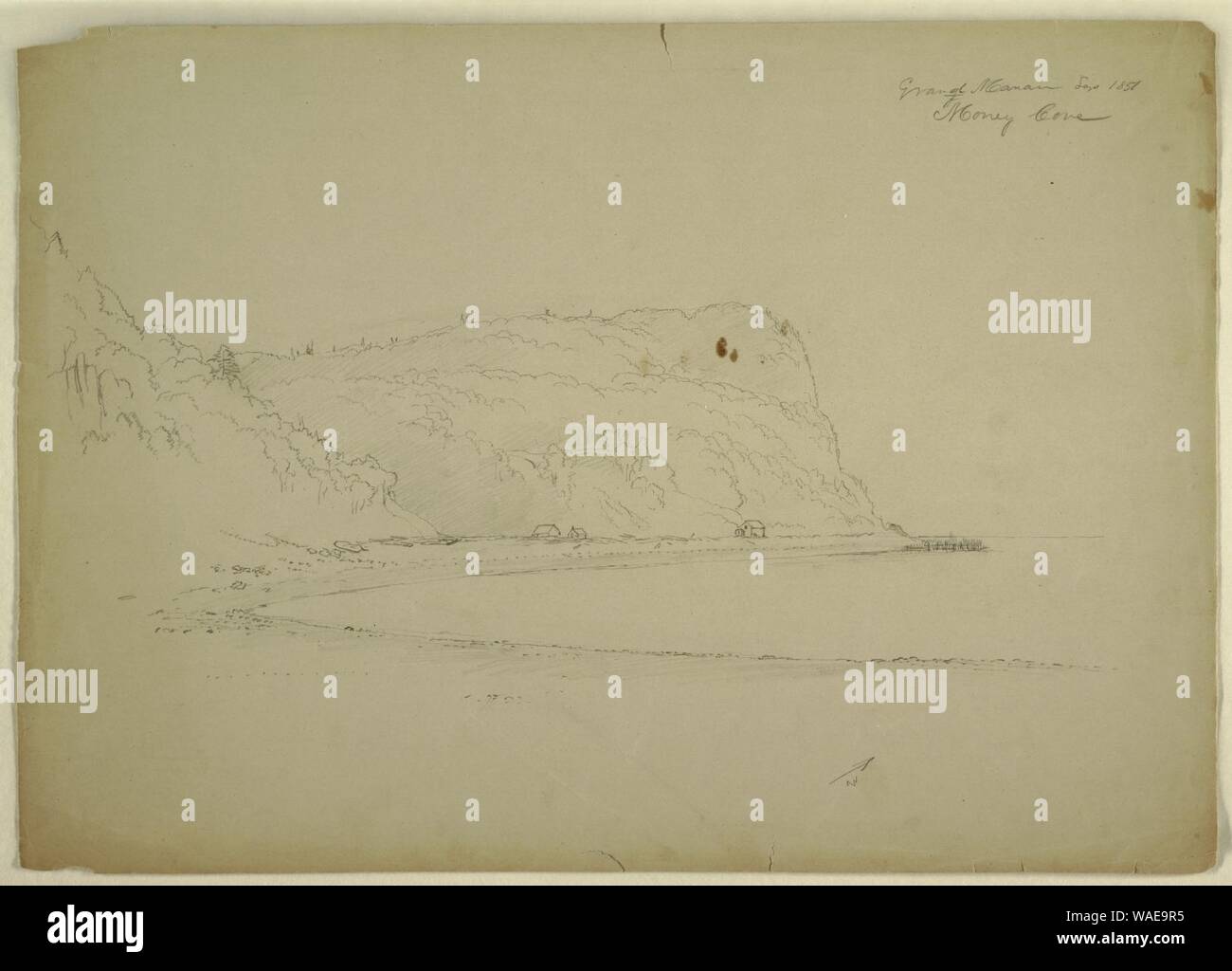 Drawing, ‘Monkey Cave‘, 1851 Stock Photo - Alamy